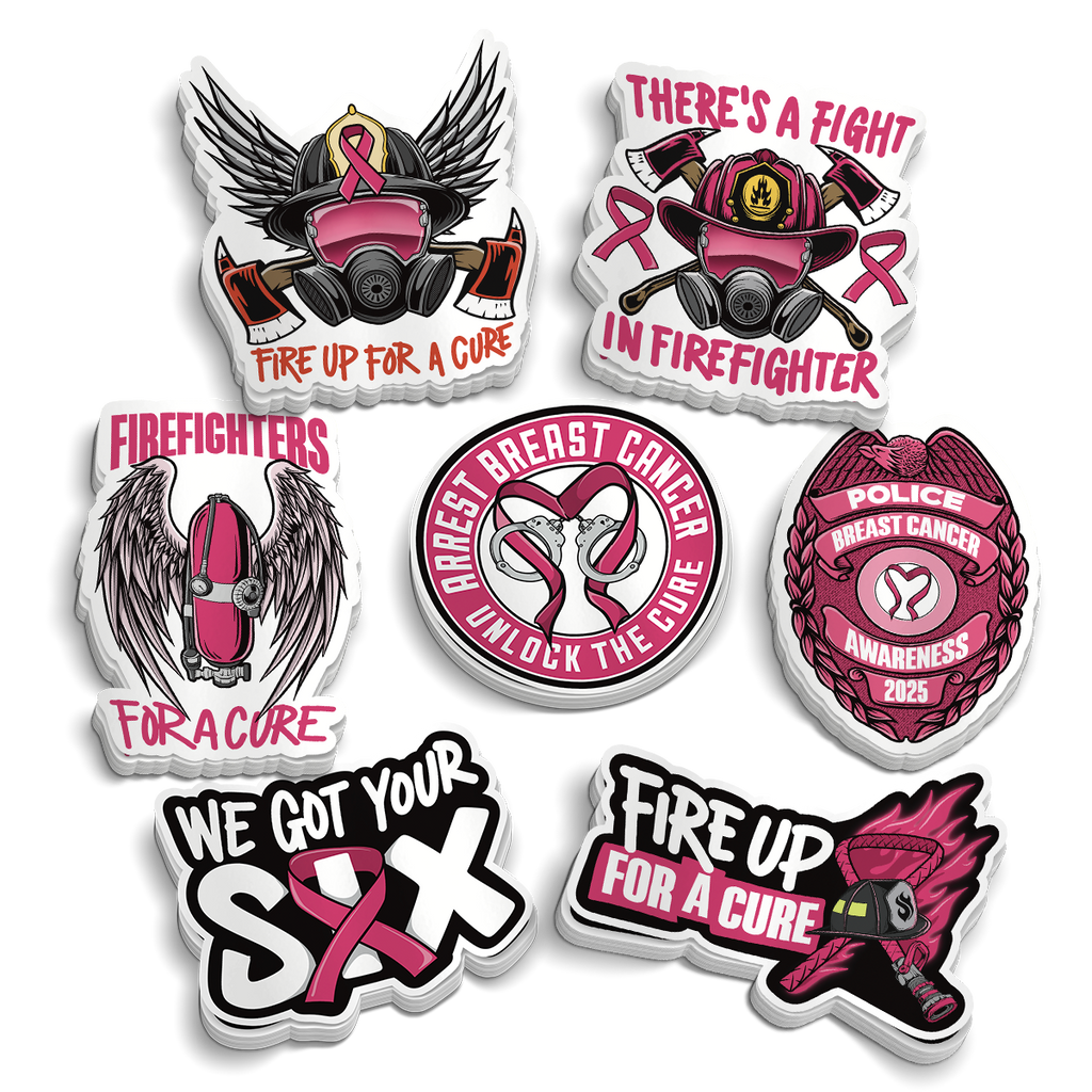 Firefighter Stickers | Waterproof Firehouse Humor Decals | Perfect for ...